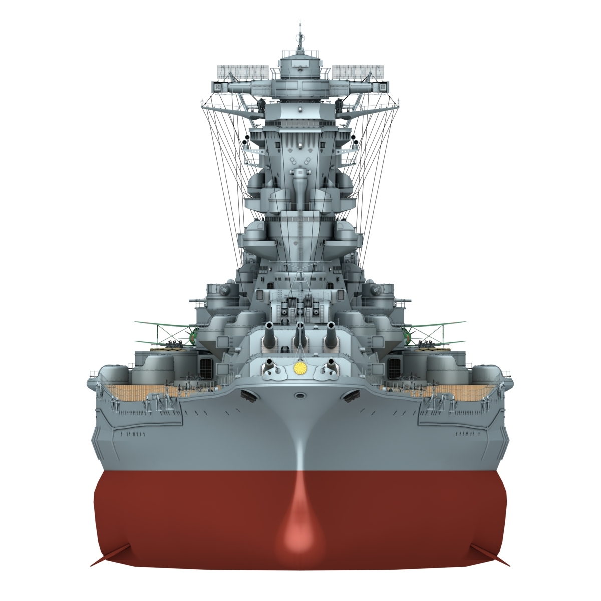 ArtStation - IJN Musashi - five views bundle - Standard License