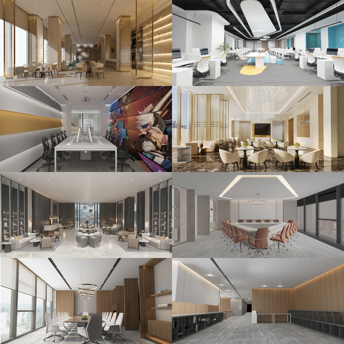 ArtStation - 8 VIP Business Lounges - Administration Office - Workstation
