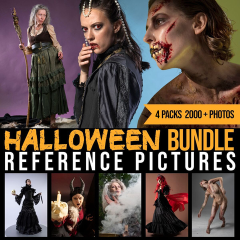 ArtStation - Halloween Edition Reference Pictures Bundle