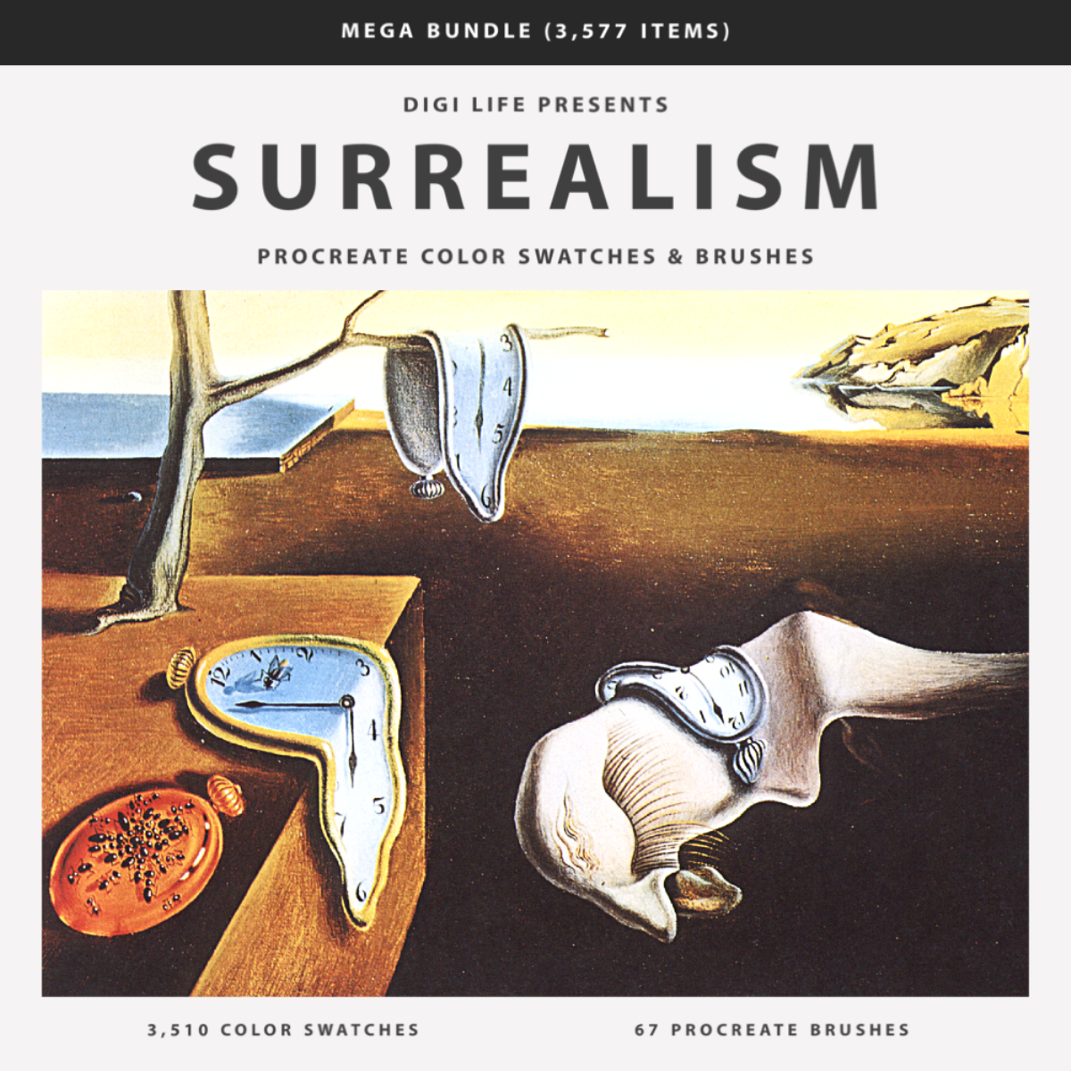 ArtStation - Surrealism Mega Bundle for the Procreate App