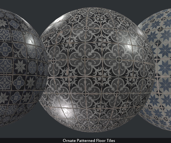 ArtStation - Creating Ornate Tiles Material in Substance Designer ...