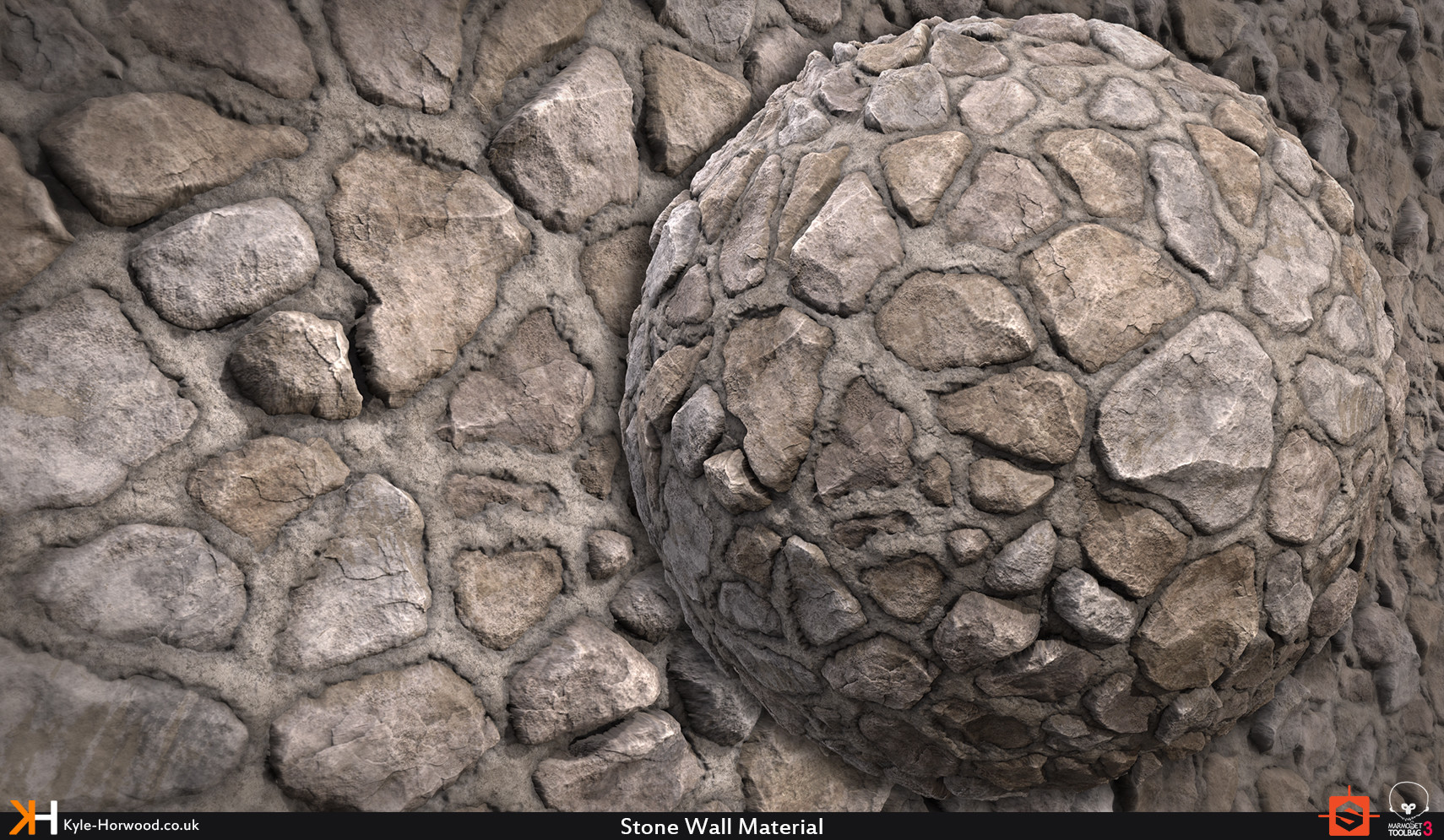 ArtStation - Stone Wall Material Creation in Substance Designer | Tutorials