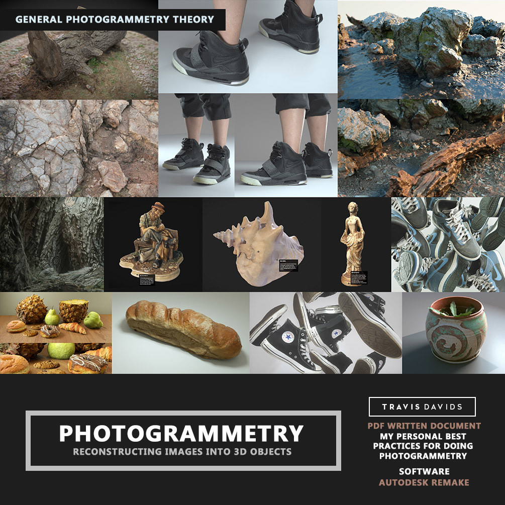 ArtStation - Photogrammetry - Reconstructing Images Into 3D Objects ...