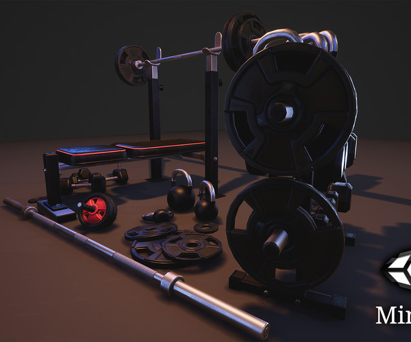 ArtStation - Mini Pack : Home Gym | Game Assets