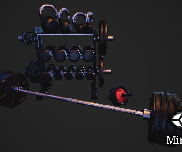 ArtStation - Mini Pack : Home Gym | Game Assets