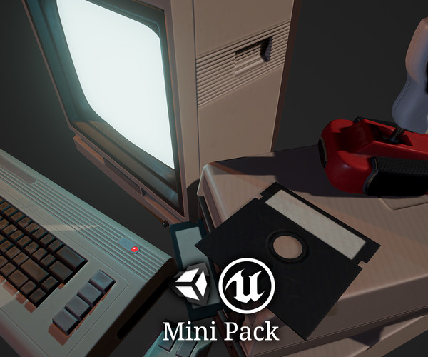 ArtStation - Mini Pack : Retro Gaming | Game Assets