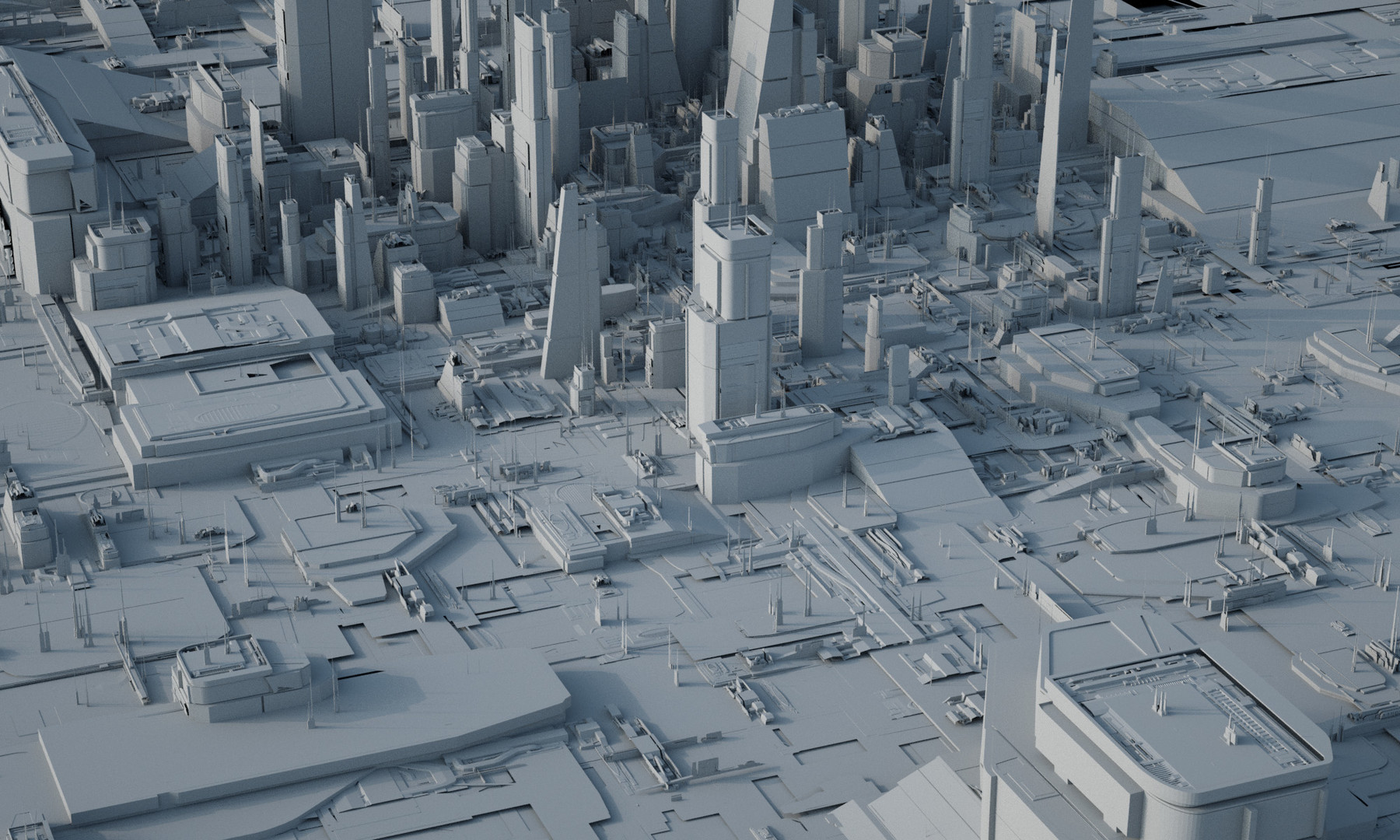 ArtStation - How to create cinematic cityscapes | Resources
