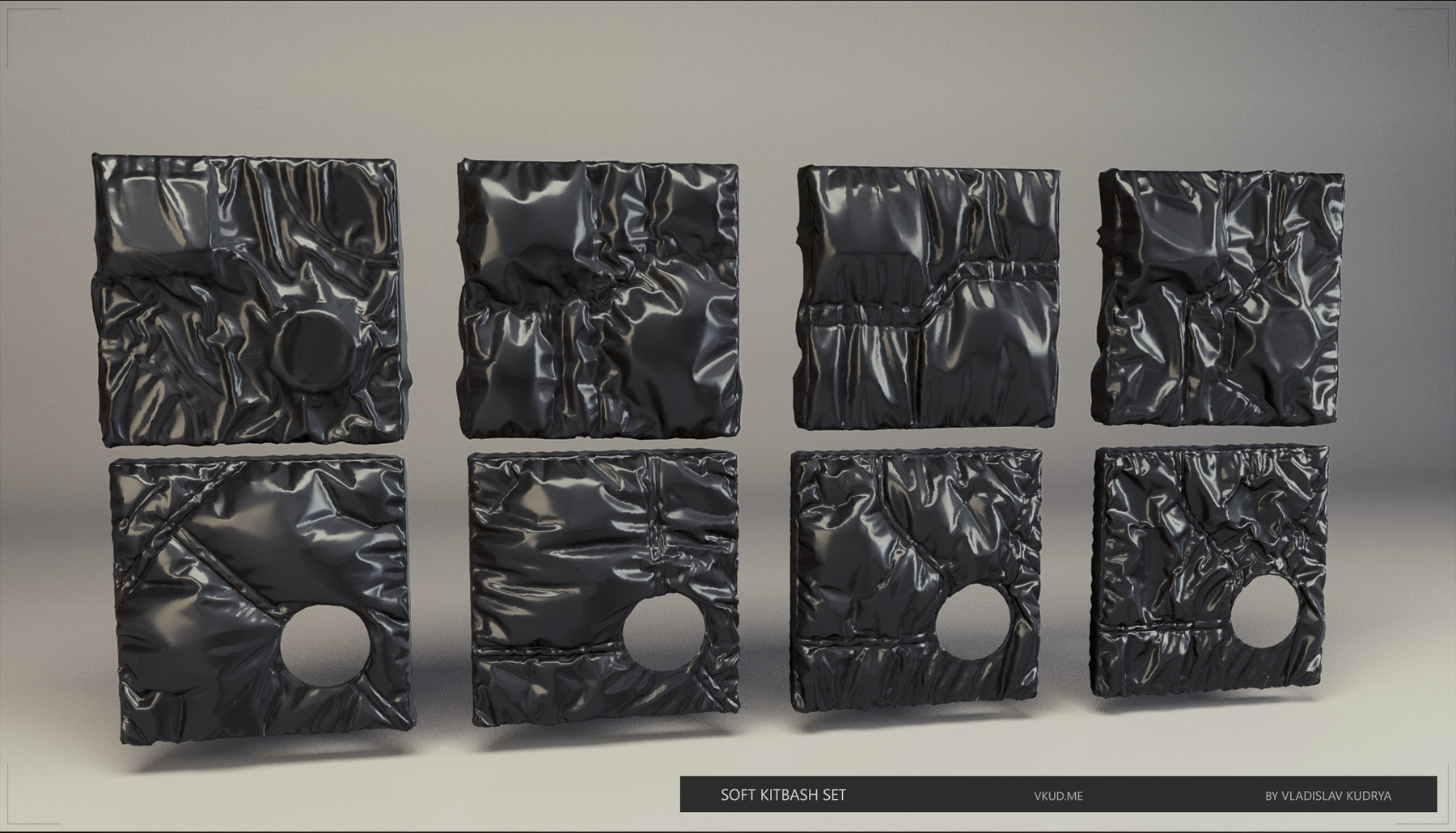 ArtStation - Soft kitbash set vol.1 | Resources