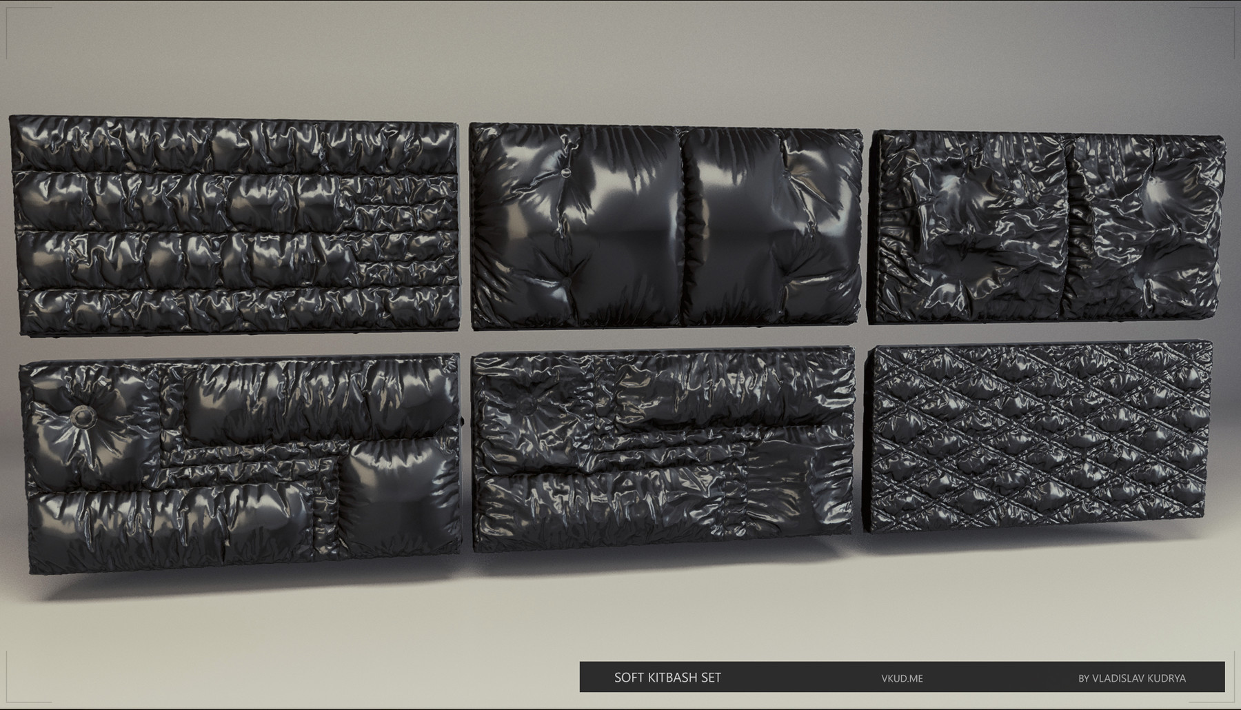 ArtStation - Soft kitbash set vol.1 | Resources