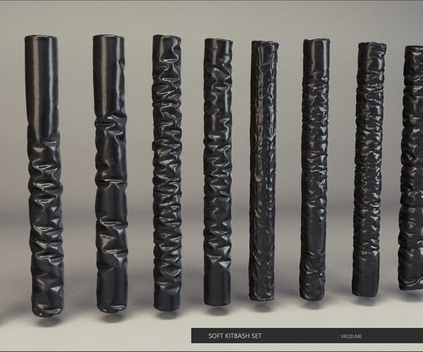 ArtStation - Soft kitbash set vol.1 | Resources