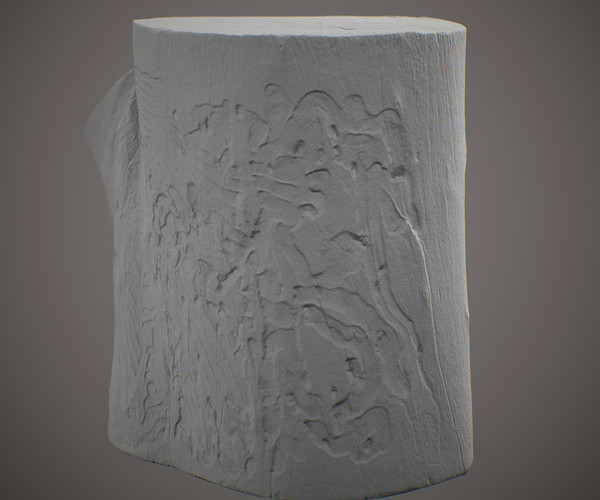 ArtStation - Wood Stump 01 | Game Assets