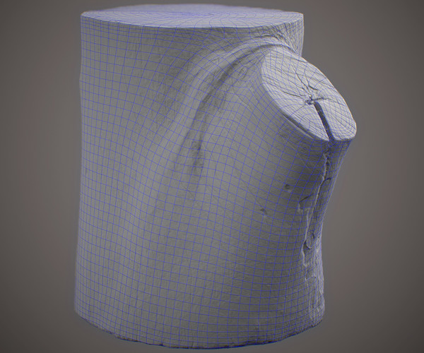 ArtStation - Wood Stump 01 | Game Assets
