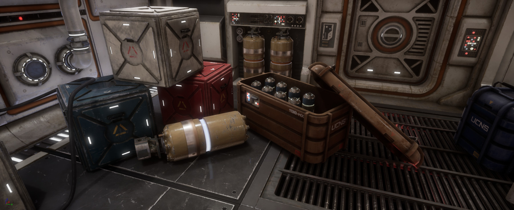 ArtStation - Sci Fi Interior Prop Pack 1 | Game Assets