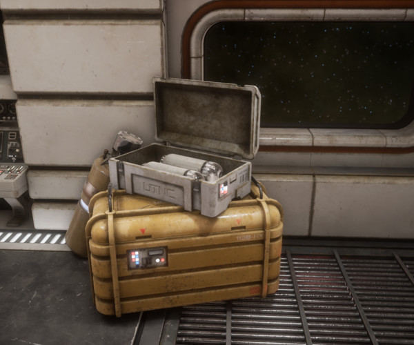 ArtStation - Sci Fi Interior Prop Pack 1 | Game Assets