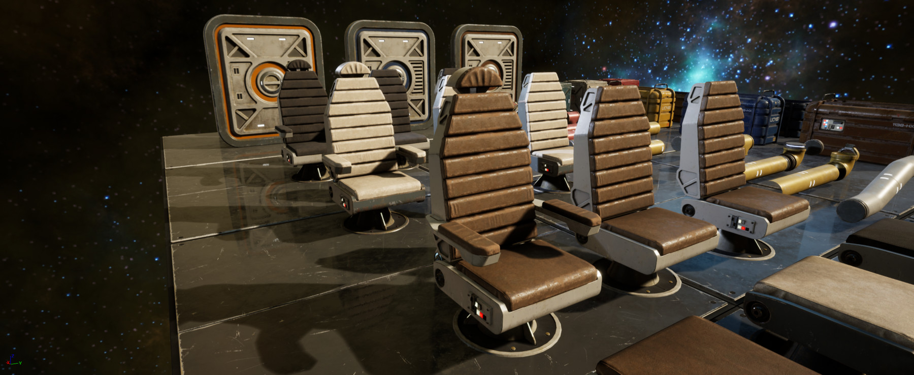 ArtStation - Sci Fi Interior Prop Pack 1 | Game Assets