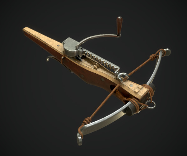ArtStation - Medieval cranequin crossbow (16th century) | Resources