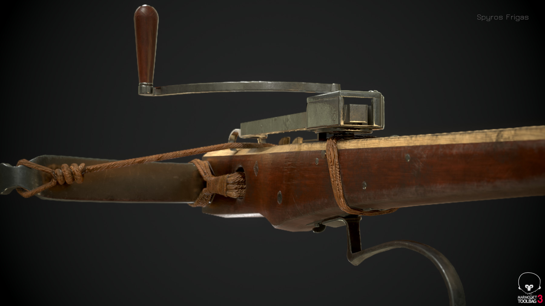 ArtStation - Medieval cranequin crossbow (16th century) | Resources