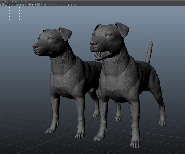 ArtStation - Jack Russell Game-Ready | Game Assets