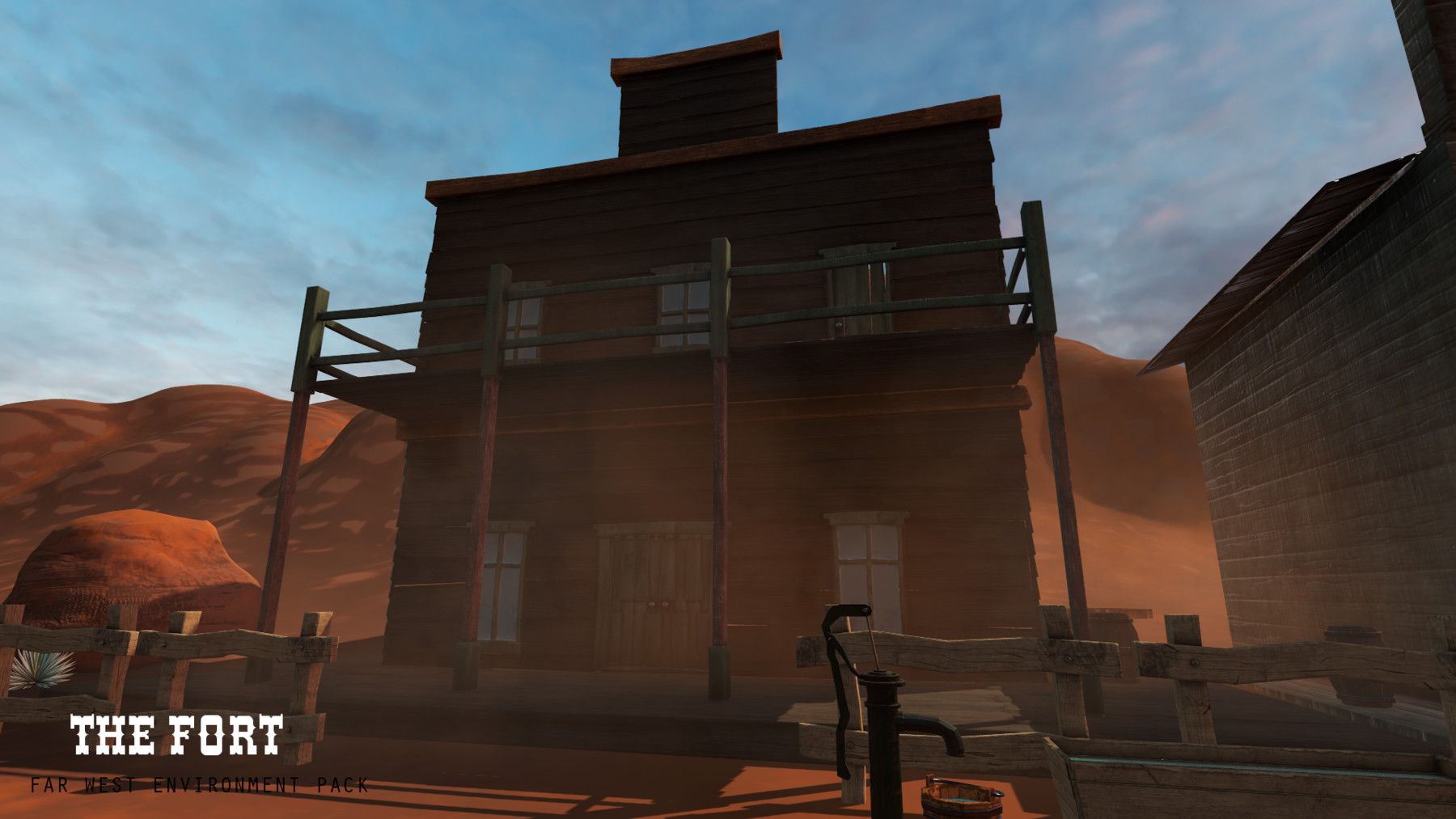 ArtStation - The Fort, A Wild West Environment Pack for the Unity ...
