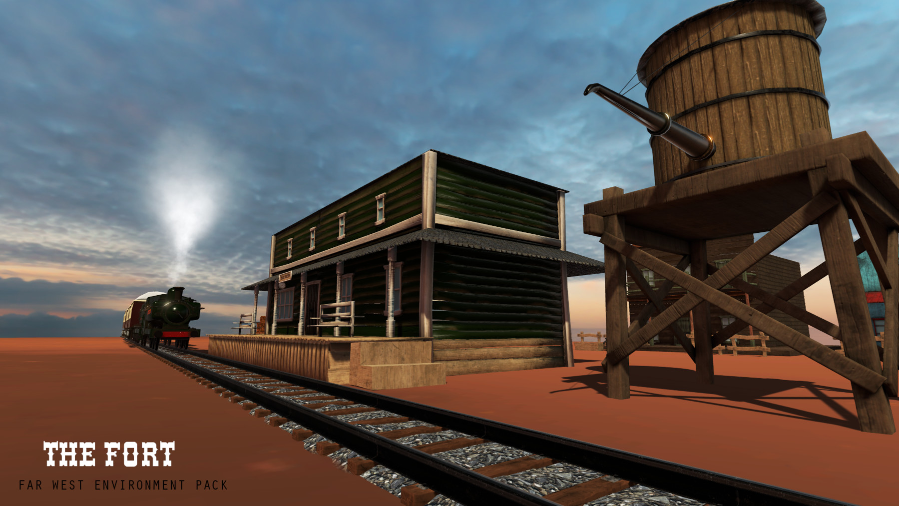 ArtStation - The Fort, A Wild West Environment Pack for the Unity ...