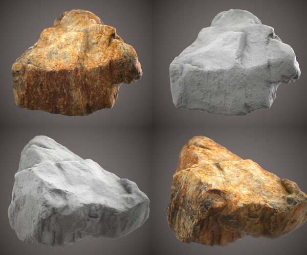 ArtStation - Rock Pack 01 | Game Assets