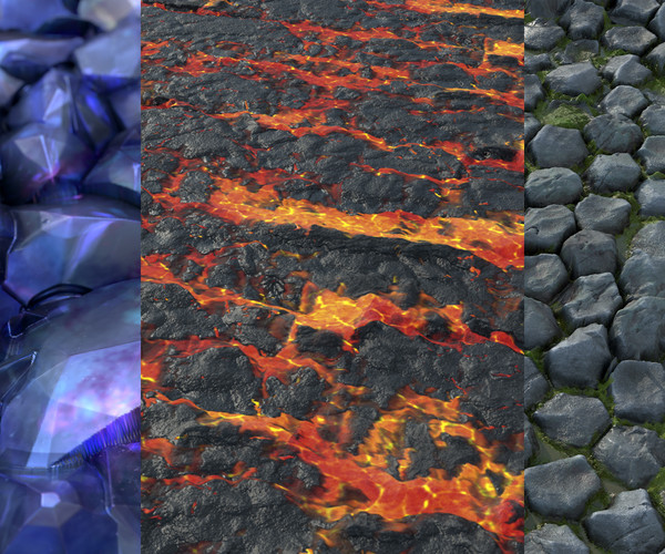 ArtStation - Substance Texture Pack - 1 | Game Assets