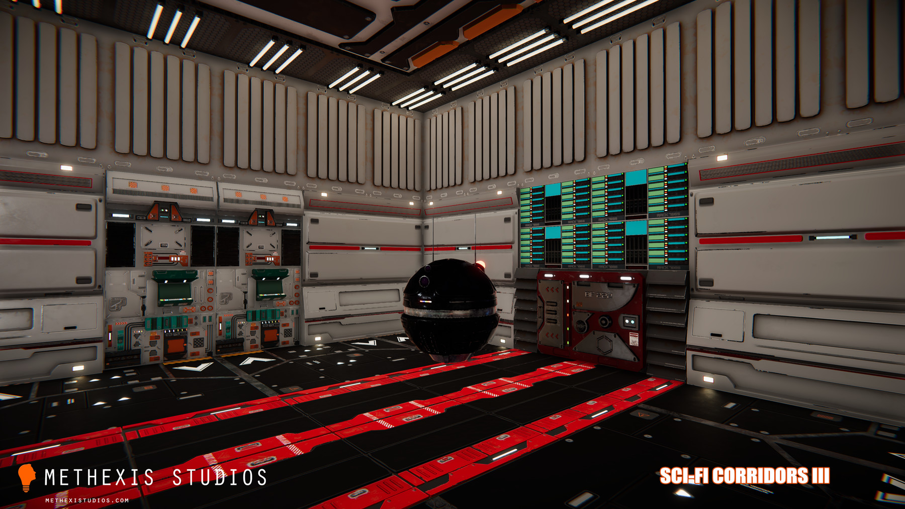 ArtStation - Sci-Fi Corridors III for the Unity engine | Resources