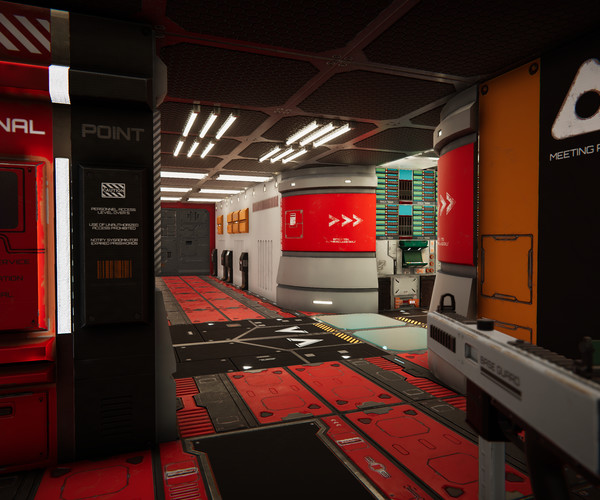 ArtStation - Sci-Fi Modular Pack for Unity engine | Resources