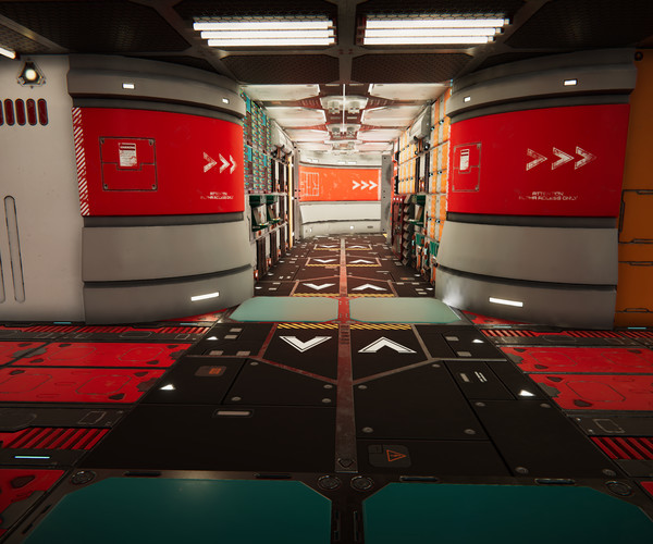 ArtStation - Sci-Fi Modular Pack for Unity engine | Resources