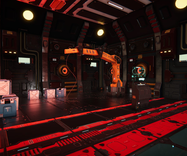 ArtStation - Sci-Fi Modular Pack for Unity engine | Resources