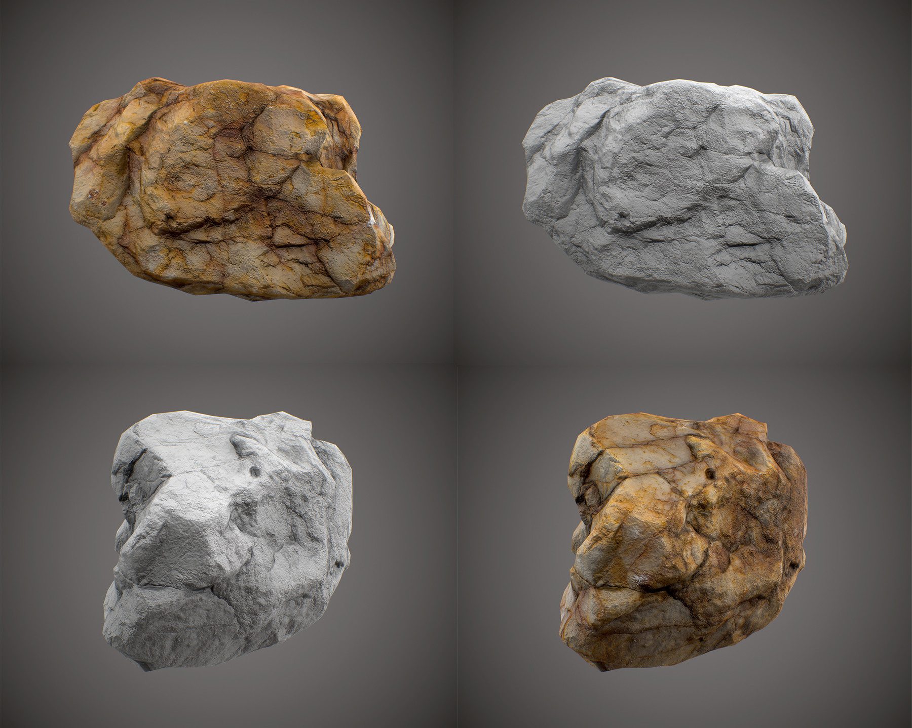 ArtStation - Rock Pack 02 | Game Assets