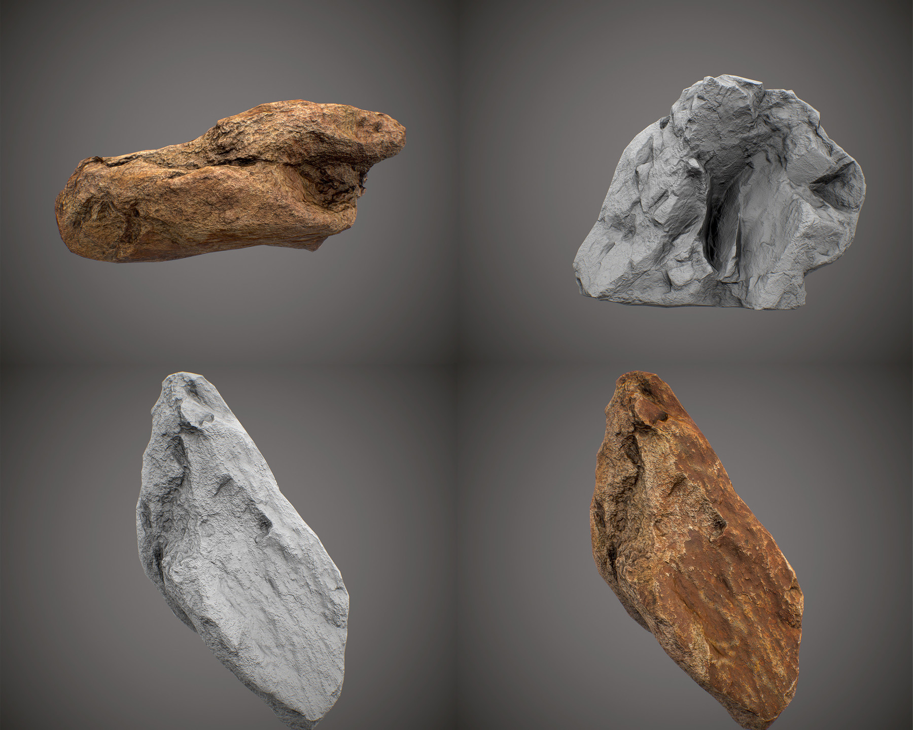 ArtStation - Rock Pack 02 | Game Assets