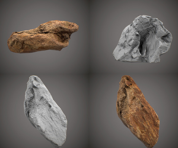 ArtStation - Rock Pack 02 | Game Assets