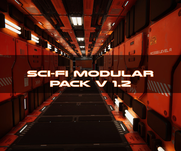 ArtStation - Sci-Fi Modular Pack for Unity engine | Resources