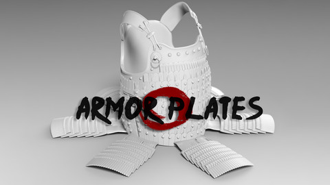 ArtStation - Samurai Kit - Armor Plates | Resources