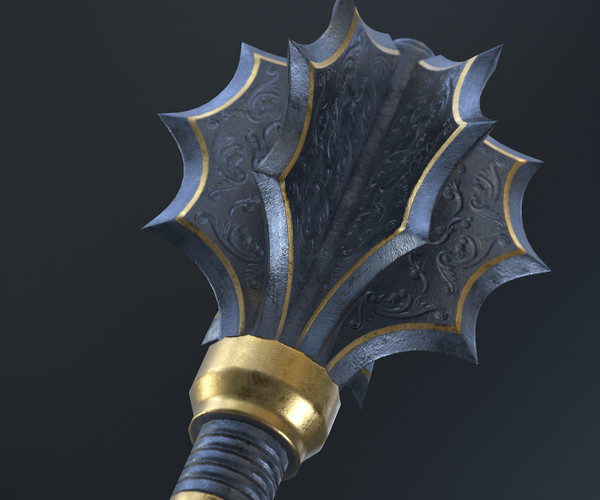 ArtStation - Medieval - Mace 3 - Models & Textures | Resources
