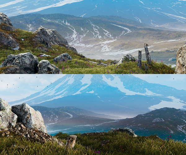 ArtStation - Epic Mountains Pack - Unity 2017 .unityPackage | Resources