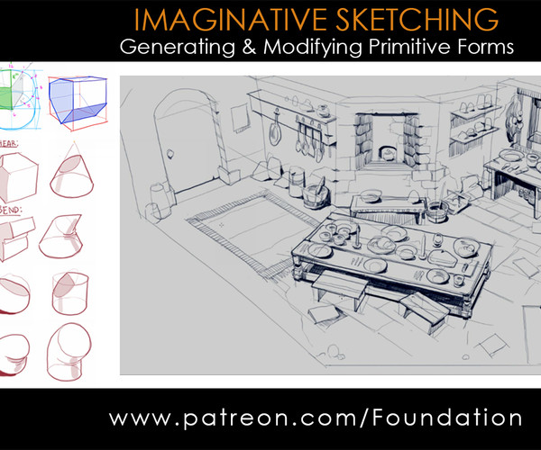 ArtStation - Foundation Art Group - Imaginative Sketching: Generating ...