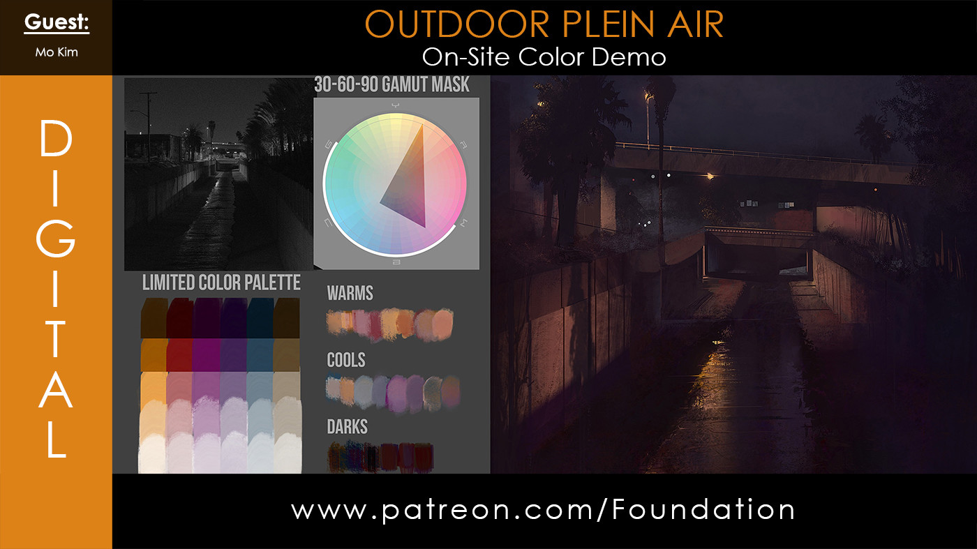 ArtStation - Foundation Art Group - Outdoor Plein Air: On-site Color ...