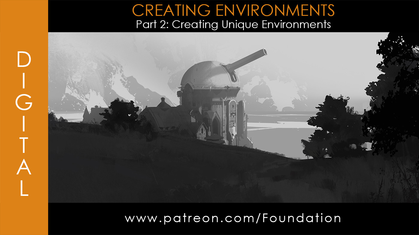 ArtStation - Foundation Art Group - Creating Environments - Part 2 ...
