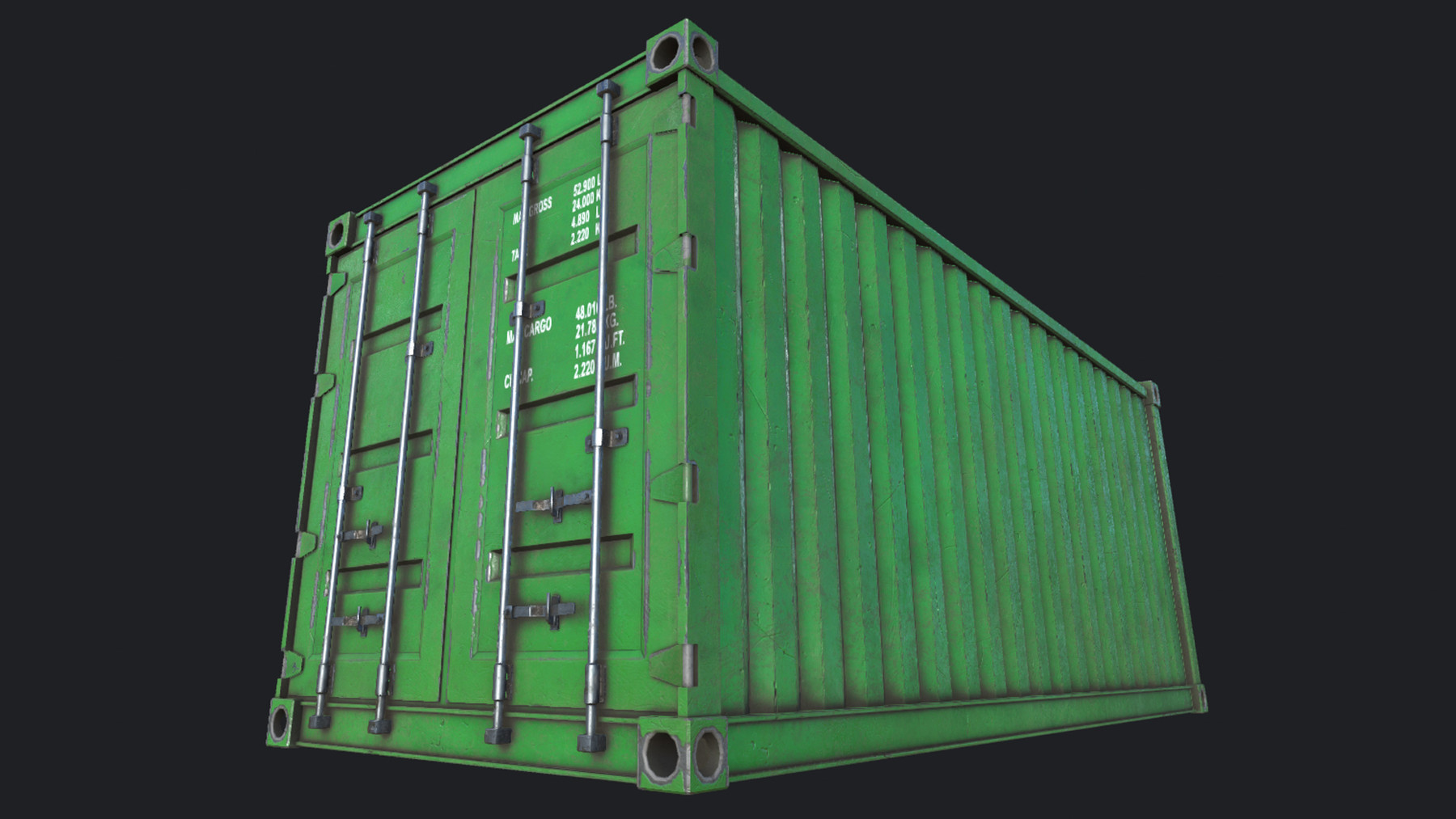 ArtStation - Cargo Containers PBR | Resources