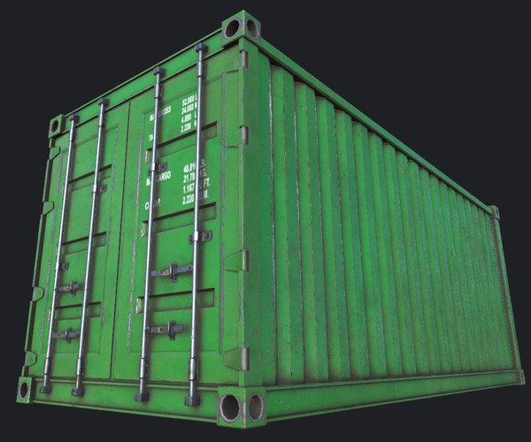 ArtStation - Cargo Containers PBR | Resources