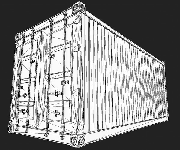 ArtStation - Cargo Containers PBR | Resources