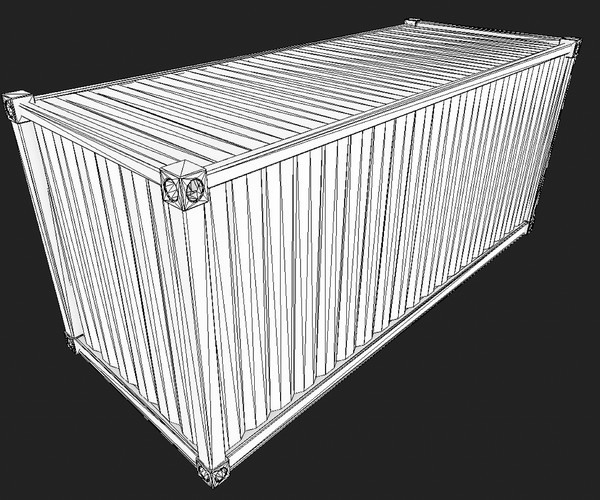 ArtStation - Cargo Containers PBR | Resources