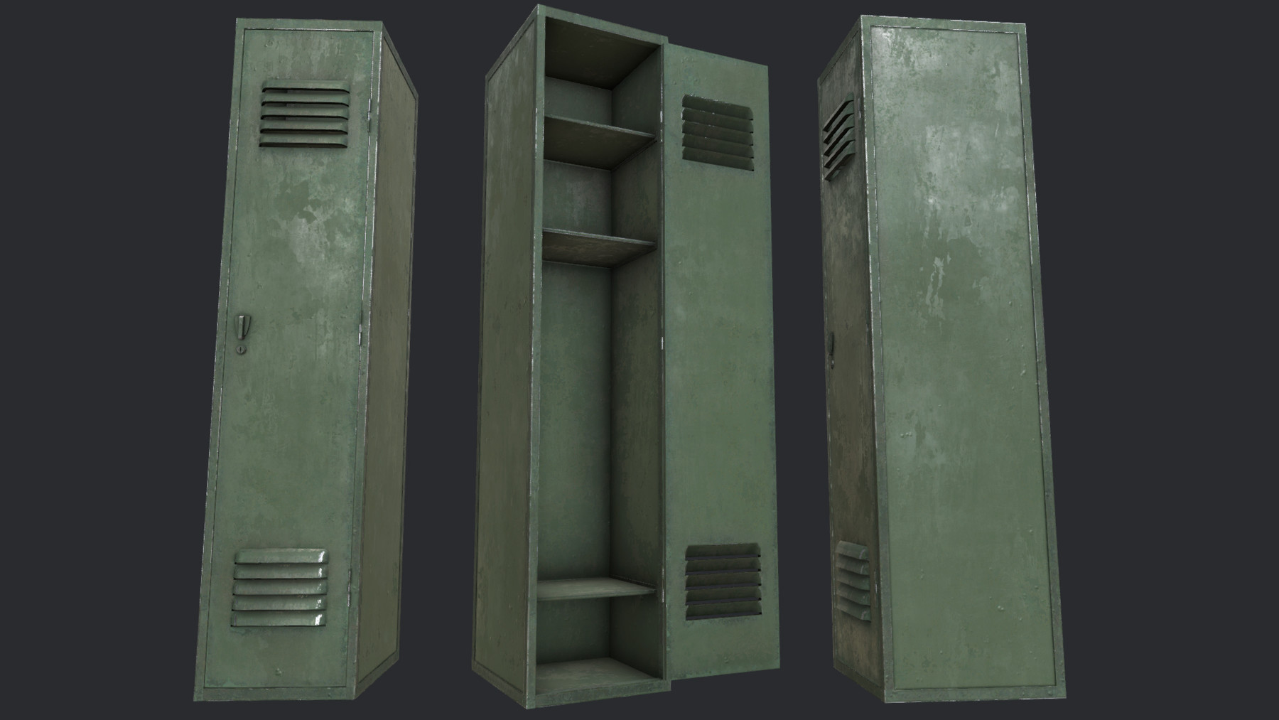 ArtStation - Lockers PBR | Game Assets