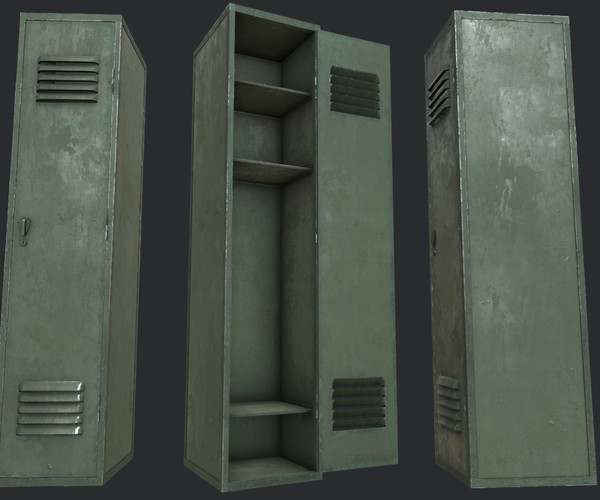 ArtStation - Lockers PBR | Game Assets