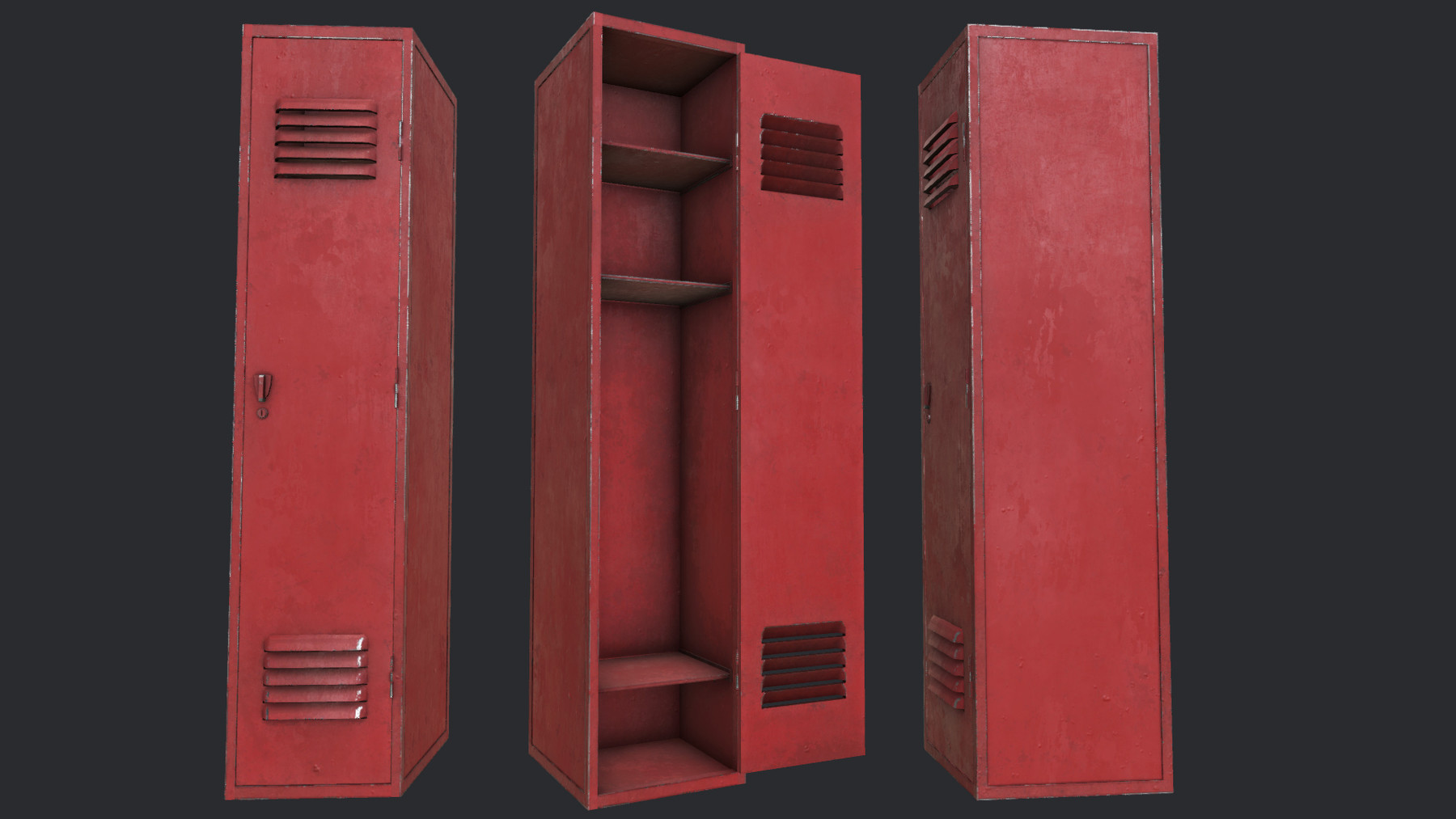ArtStation - Lockers PBR | Game Assets