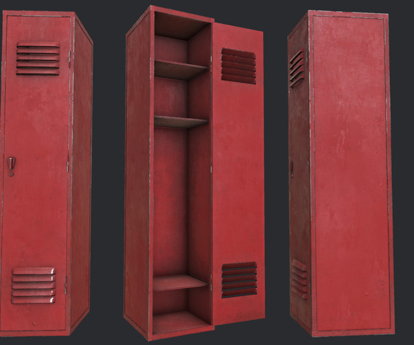 ArtStation - Lockers PBR | Game Assets