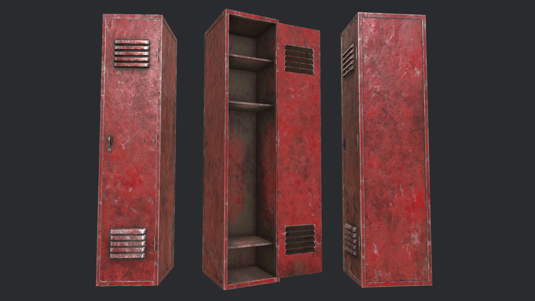 ArtStation - Lockers PBR | Game Assets