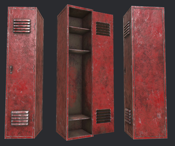 ArtStation - Lockers PBR | Game Assets